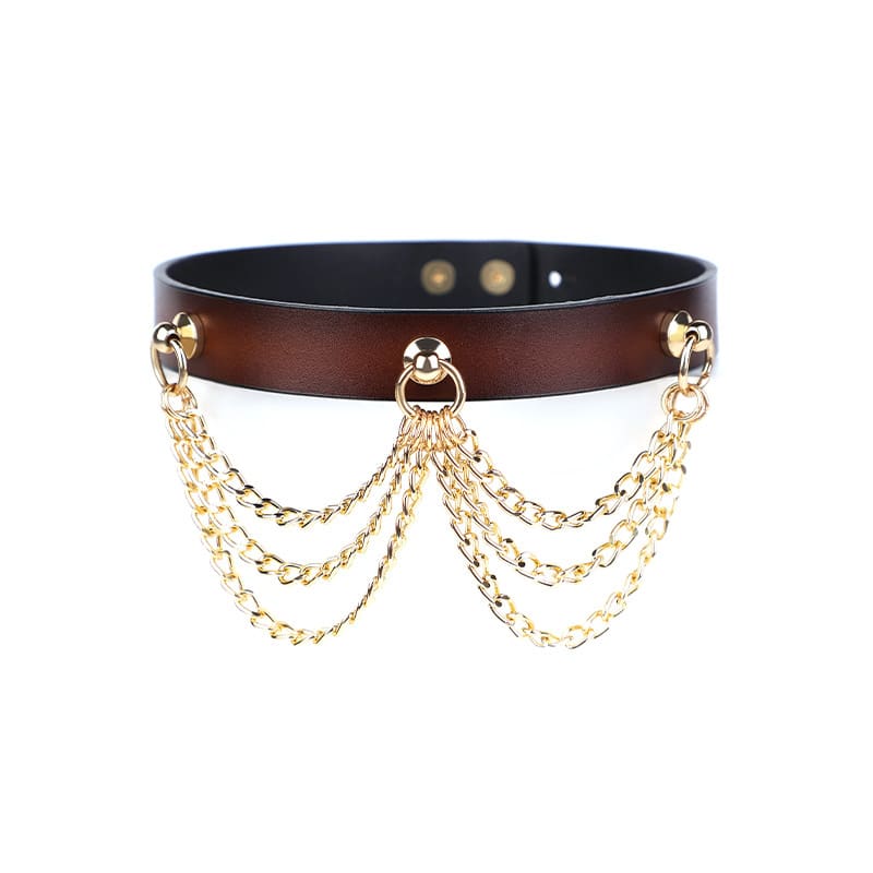 Symmetrical Chain Collar - Euphoria Adult