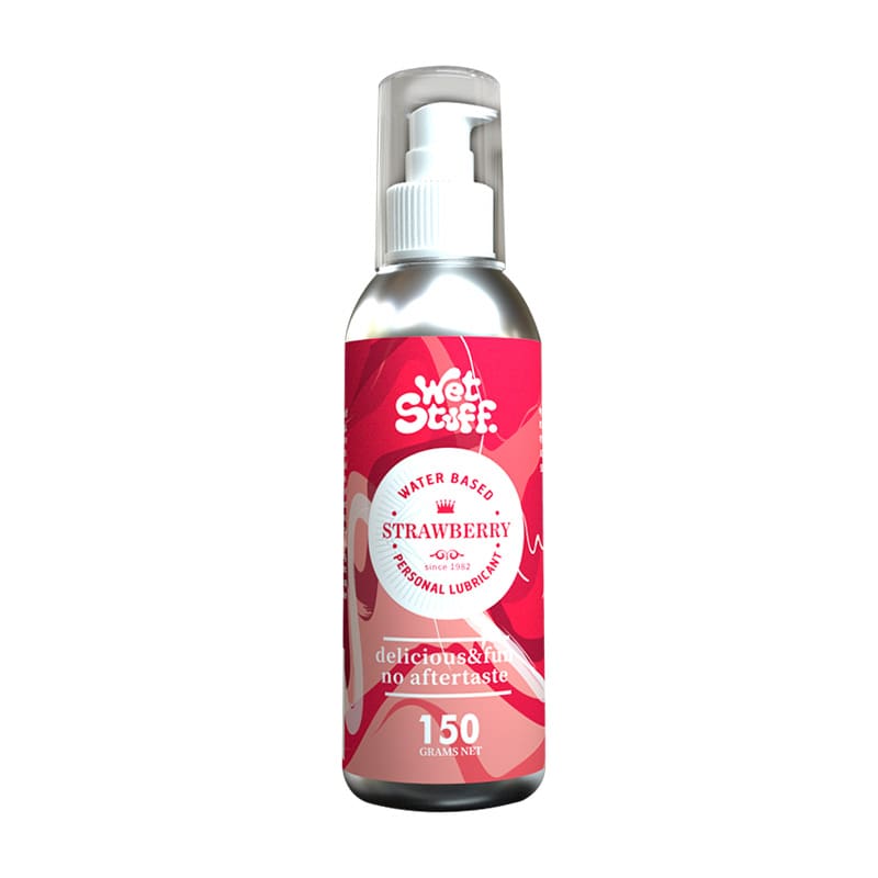 Wet Stuff Lubricant-Strawberry 150g - Euphoria Adult